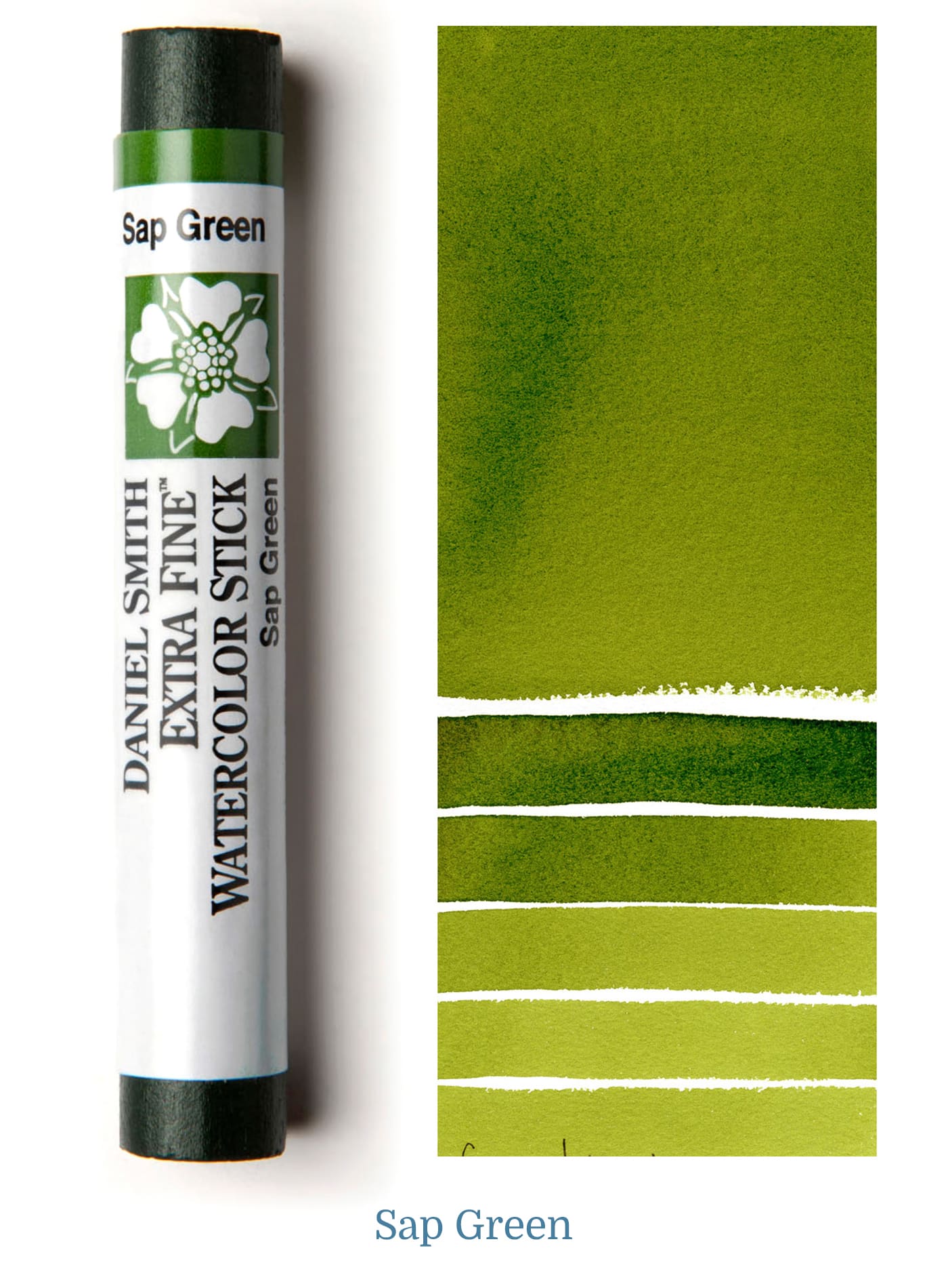Sap Green Watercolor Stick DANIEL SMITH Artists Materials
